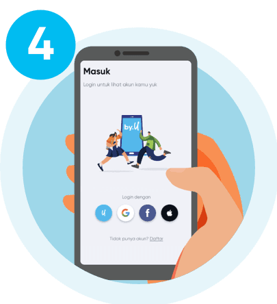 Promo Voucher Kuota by.U 18 GB Untuk 30 Hari