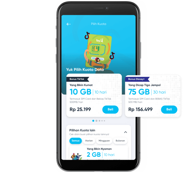 by.U Provider Internet Terbaru yang Serba Digital